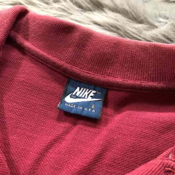 Nike | Shirts | Vintage Nike Blue Tag 8s Made In Usa Polo Rugby | Poshmark